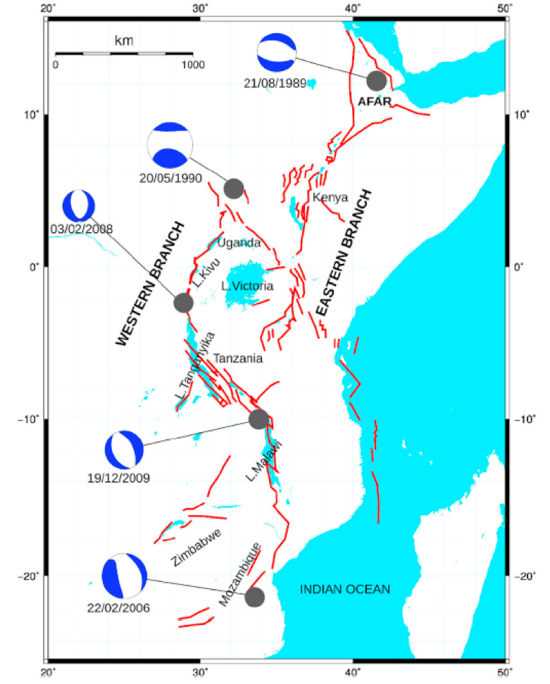 Mozambique experiences damaging rift-related earthquakes | IRIS